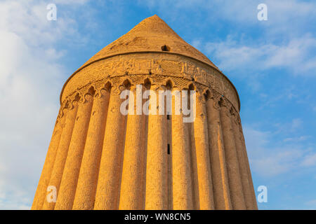 Tower tomb, 1281, Radkan, Khorasan Razavi Province, Iran Stock Photo ...
