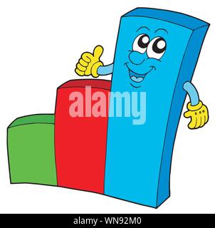 cute bars graph Stock Vector Image & Art - Alamy