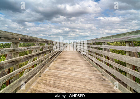 multi-use recreational Cowboy Trail in northern Nebraska - a long ...