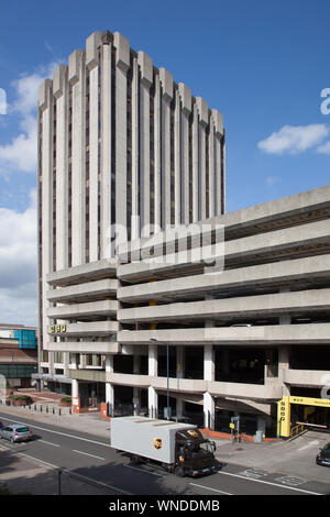 Castlemead tower, Bristol architect A.J. Hines Stock Photo - Alamy