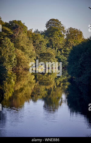 The River Ribble, Brungerley Bridge, Lancashire Stock Photo - Alamy