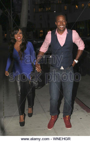 Flex Alexander and Wife Shanice Alexander premiere of 'I Think I Love ...