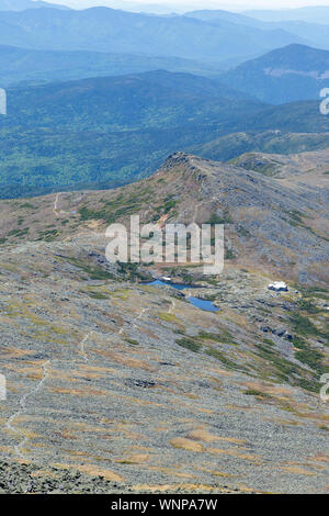 Crawford Path (Appalachian Trail) near Mount Pierce in the White ...