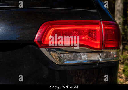 detail of back of black 4WD SUV Stock Photo - Alamy