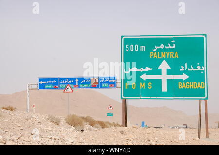 traffic signs in baghdad iraq Stock Photo - Alamy