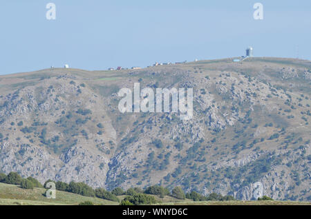 Maydanak astrophysical observatory in the Hissar mountains ...