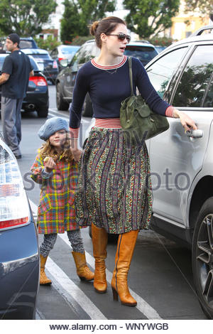 Willow Katherine White Michelle Monaghan and her daughter Willow Stock ...