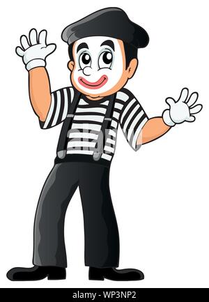 Mime theme image 2 Stock Vector Image & Art - Alamy
