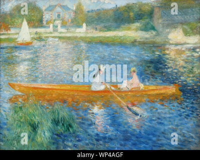 The Skiff (La Yole). Museum: National Gallery, London. Author: Renoir ...