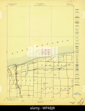 New York NY Olcott 148029 1897 62500 Inverted Restoration Stock Photo ...