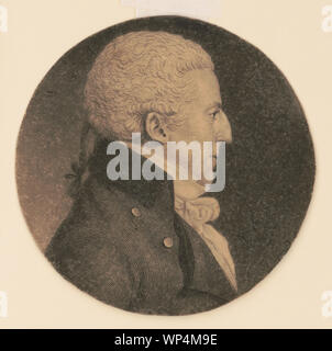 A head-and-shoulders portrait of John Wharton, showcasing his profile ...