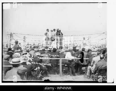 Johnson - Flynn contest Stock Photo - Alamy