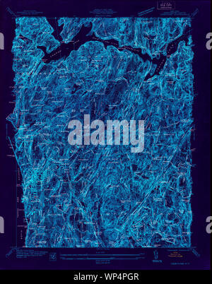 Ossining, New York, map 1936, 1:24000, United States of America by ...