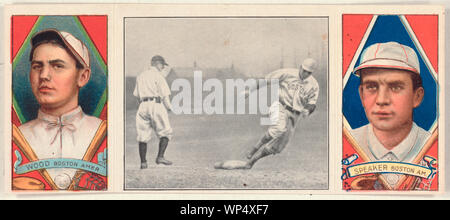 Joseph Wood-Tris Speaker, Boston Red Sox, baseball card portrait Stock ...