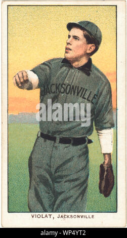 Juan Viola, Jacksonville team, baseball card portrait Stock Photo - Alamy
