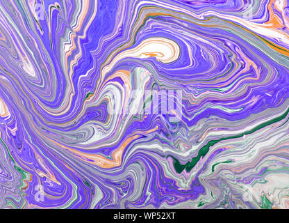 Vibrant Green and Black Acrylic Fluid Art Texture, Abstract Digital ...