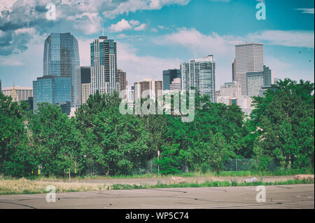 Denver Capitol Building surrounded by trees Stock Photo - Alamy