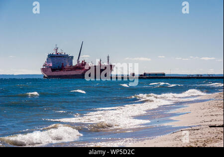 An oil tanker is docked on Lake Maracaibo, Venezuela, Wednesday, Jan. 7 ...