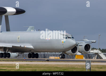 RADOME OF RAF E3-SENTRY SURVEILLANCE AIRCRAFT Stock Photo: 50618390 - Alamy