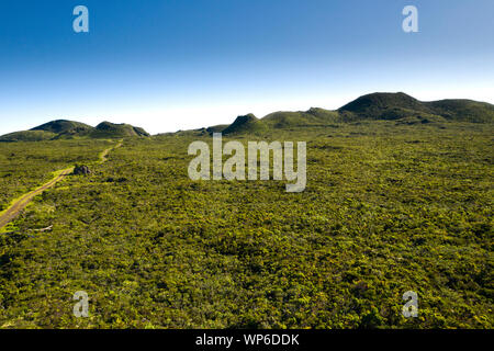 pico island azores volcano aerial drone view panorama Stock Photo - Alamy