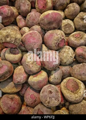 Cooking new red beetroot in charcoal grill Stock Photo - Alamy