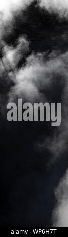 Detail of fumarole emitting gases and steam at the Jardim da Courela ...