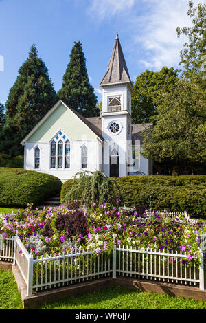 Minoru Chapel, Minoru Park, Richmond, British Columbia, Canada Stock ...