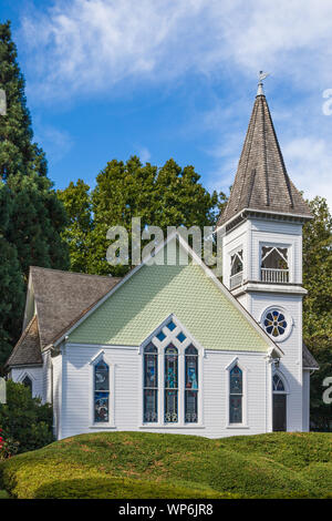Minoru Chapel, Minoru Park, Richmond, British Columbia, Canada Stock ...