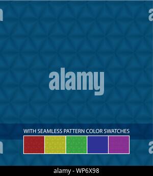 pyramidal pattern, abstract seamless texture; vector art illustration ...