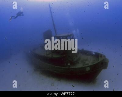 The wreck of the tugboat Rozi in Malta Stock Photo - Alamy