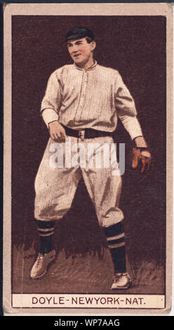 Lawrence Doyle, New York Giants, baseball card portrait Stock Photo - Alamy