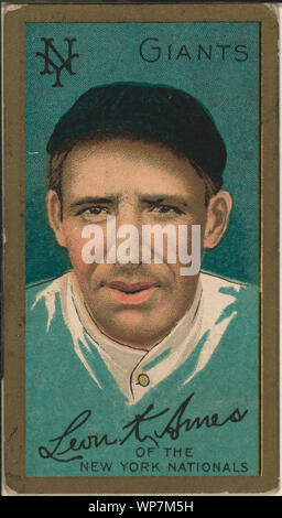 Leon Ames, New York Giants, baseball card portrait Stock Photo - Alamy