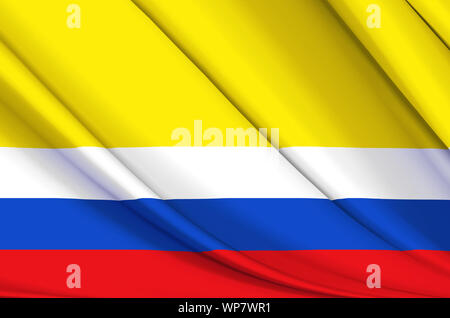 Napo waving flag illustration. Regions of Ecuador. Perfect for ...