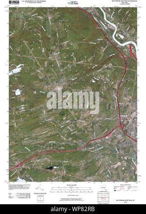 New York NY Rotterdam Junction 129228 1954 24000 Inverted Restoration ...