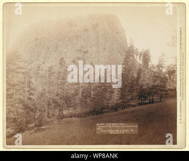 Little Missouri Butte. Largest of the 3 Buttes, 4 Miles from Devil's ...