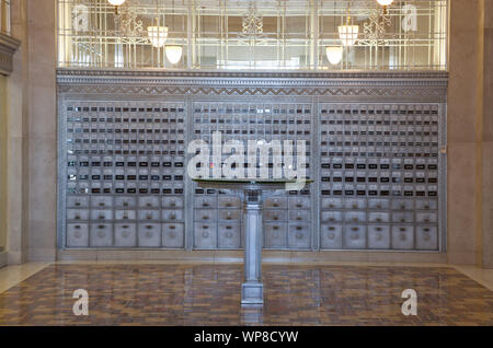 Lobby architectural details, Richard Sheppard Arnold U.S. Post Office ...