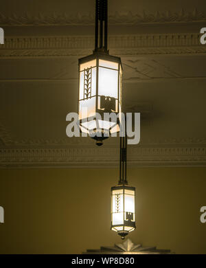 Lobby. Art Deco style Federal Building & U.S. Courthouse, Monroe ...