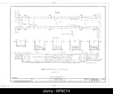 Lock 35 Chesapeake and Ohio Canal drawing gate hinge detail C and O ...