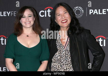 LOS ANGELES - SEP 7: Noga Landau, Melinda Hsu Taylor at the PaleyFest ...