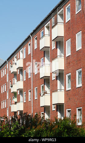 Monotone residential buildings from Bakstein, multi-family homes ...