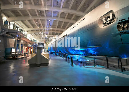u-505 german submarine exhibit display museum of science and industry ...