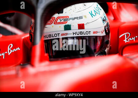 #16 Charles Leclerc (MCO) Scuderia Ferrari HP (ITA) SF25/Ferrari during the Formula 1 Grand Prix ...