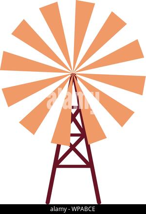 farm wind water pump icon Stock Vector Image & Art - Alamy