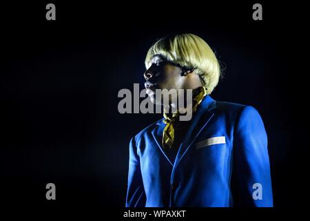 The rapper Tyler The Creator (Tyler Gregory Okonma) performs in Villa ...