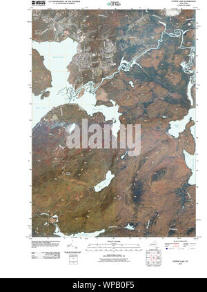 Tupper Lake New York USGS topo map 1904 Stock Photo - Alamy