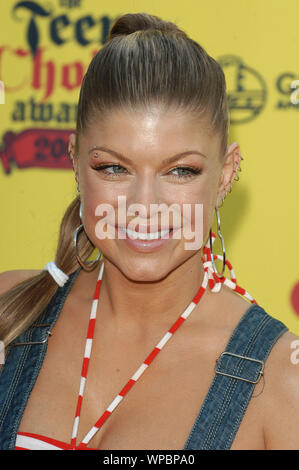 Fergie at arrivals for The 2005 TEEN CHOICE AWARDS, The Gibson ...