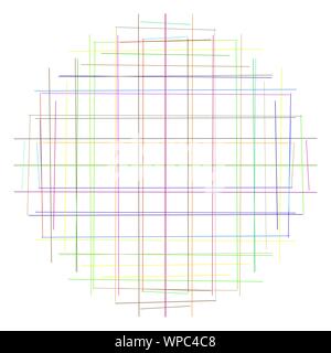 Grid, mesh Intersecting random scribble, sketchy lines vector. Grating, lattice, grille and ...