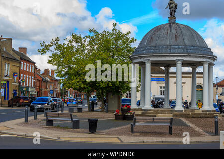 swaffham town centre,norfolk, england uk gb Stock Photo - Alamy