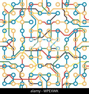 Seamless electronic components pattern. Circuit set. Transistor ...