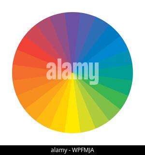 Optical light spectrum. Rainbow gradient background. Electromagnetic ...